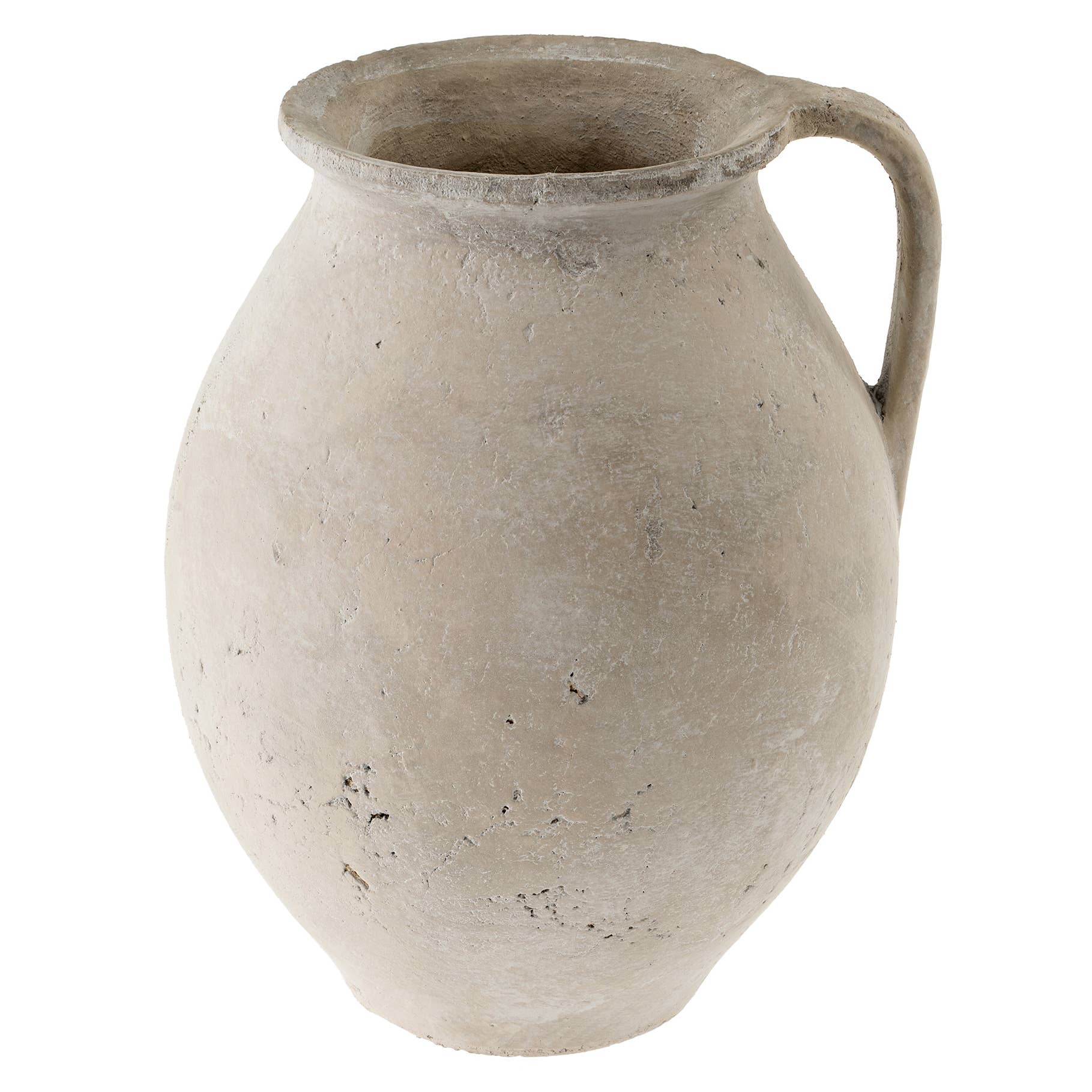 Rhodes Pitcher Vase L, Ash – Made for Home